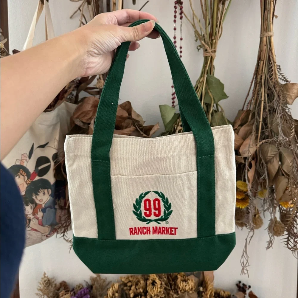 Bags | 99 Ranch Market Mini Canvas Tote Bag | Poshmark